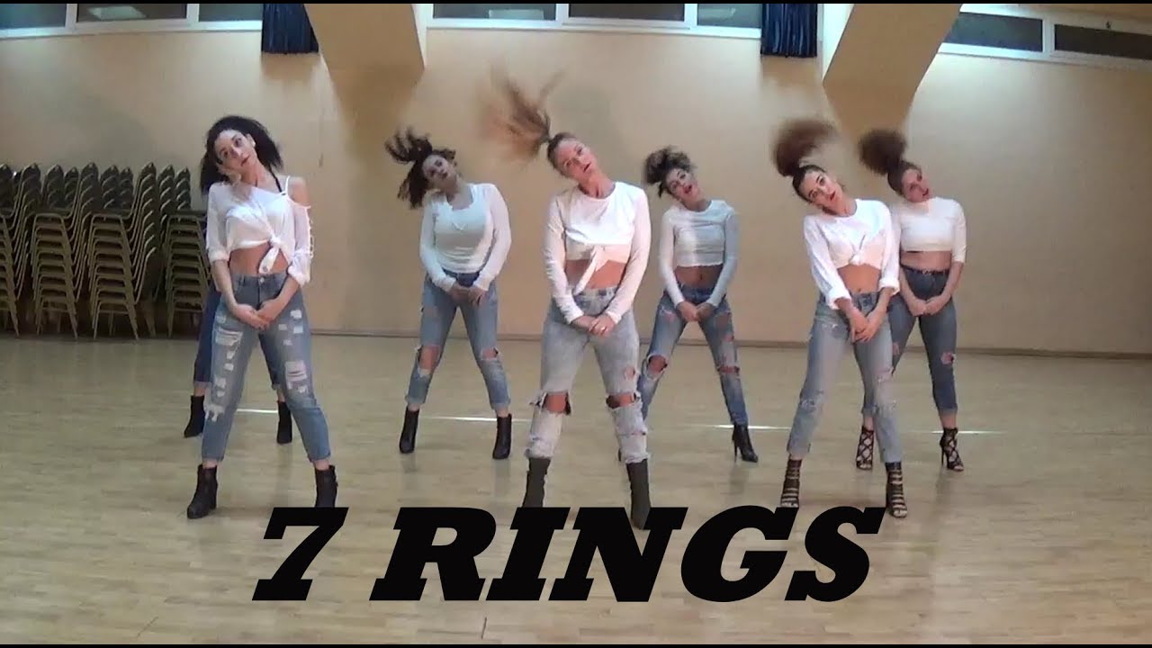 7 RINGS ARIANA GRANDE DANCE VIDEO. Simple and Basic Choreography By ...