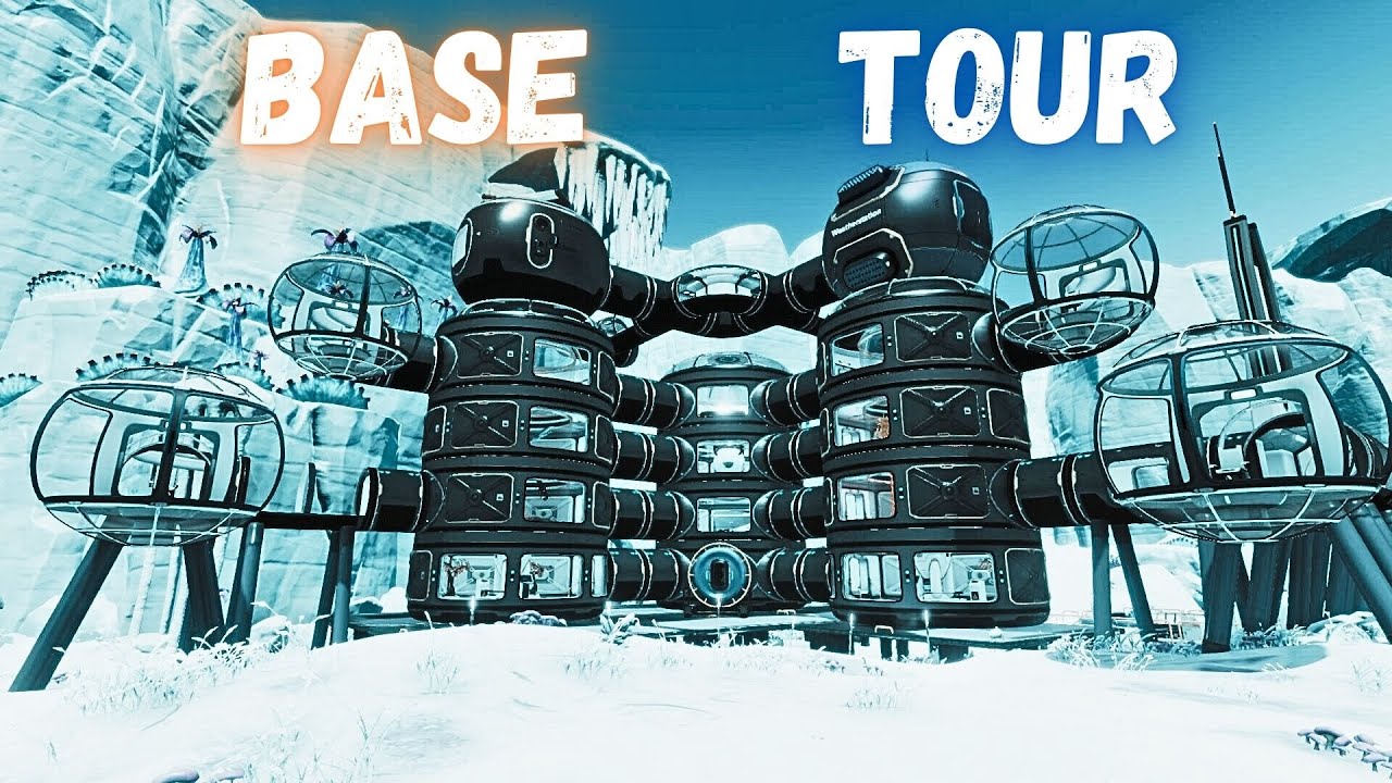 Subnautica Below Zero Base Tour: Surviving the Freeze - Insane Tundra ...