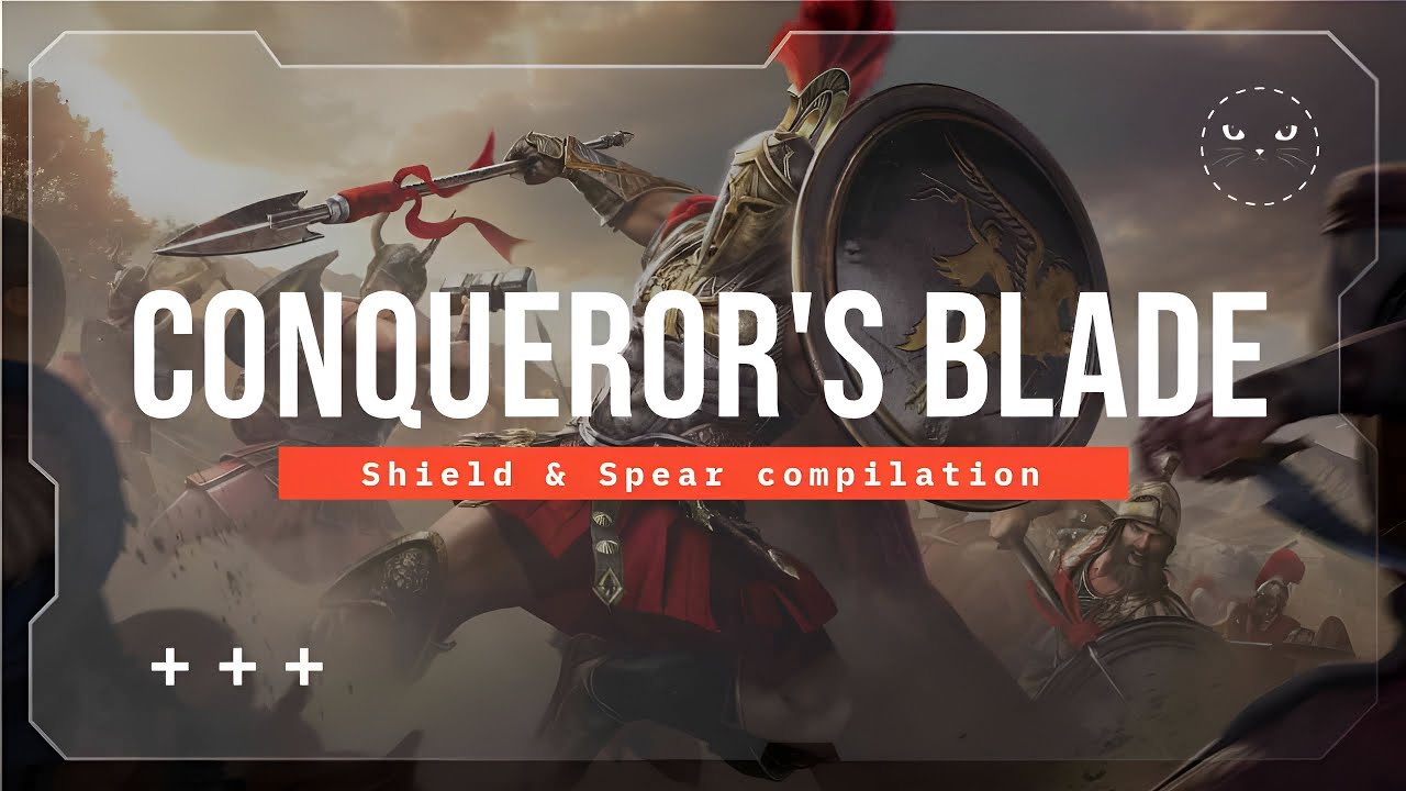 Conqueror's Blade Shield & Spear compilation #5 KoteYKo - YouTube
