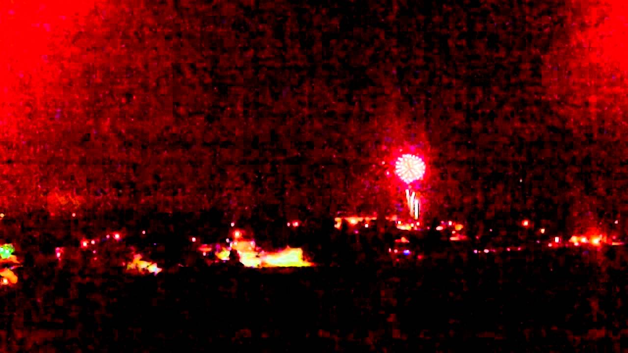 2014 Canfield Fair Fireworks from Quadcopter - YouTube