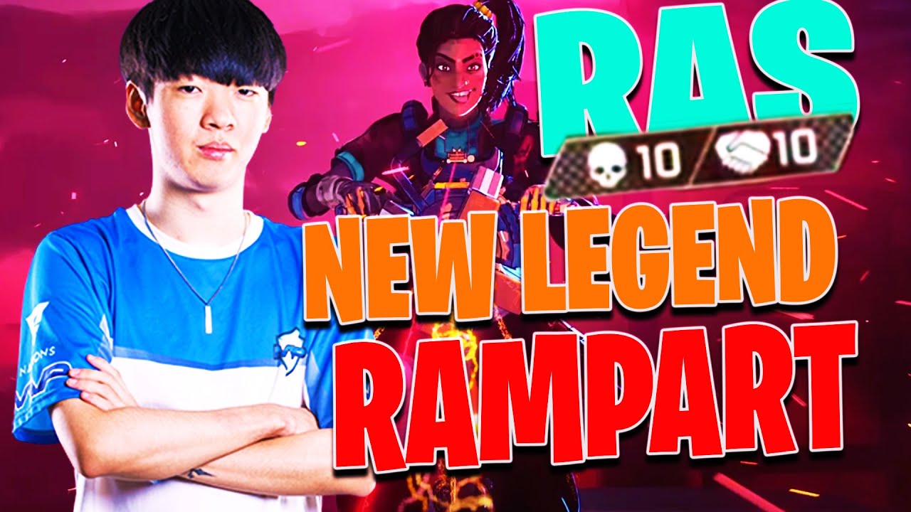 RAS New Legends RAMPART is INSANELY OP in Apex Legends | Apex Rampart ...