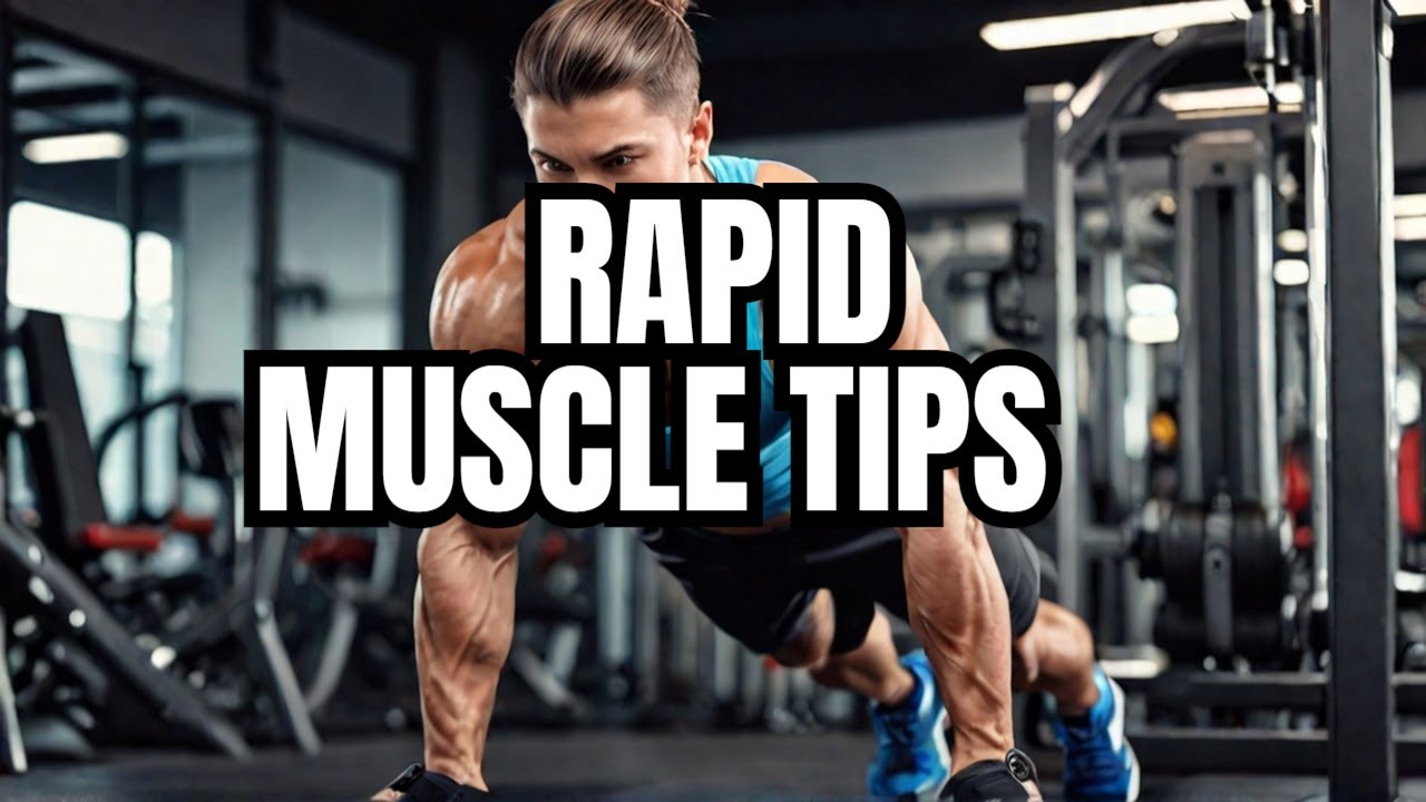10 Tips to Gain Muscle Fast at the Gym - YouTube