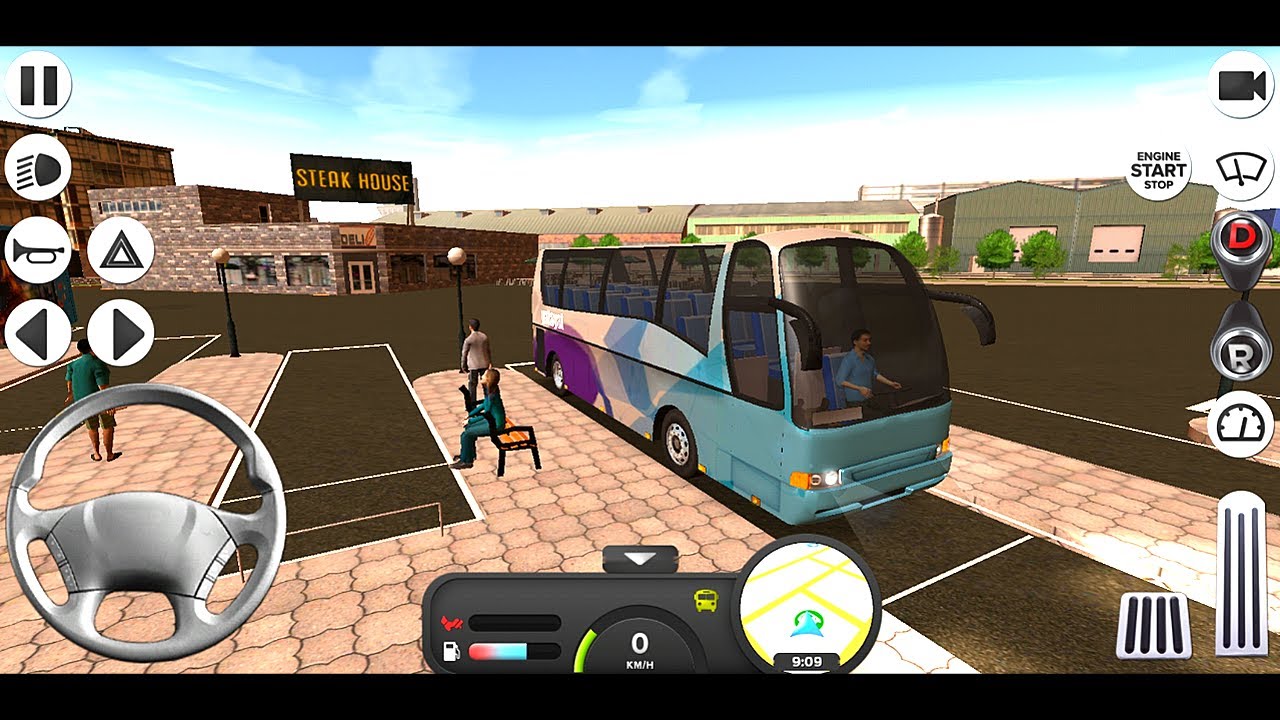 Coach Bus Simulator #4 - Mobile Gameplay | Coach Bus Games - YouTube