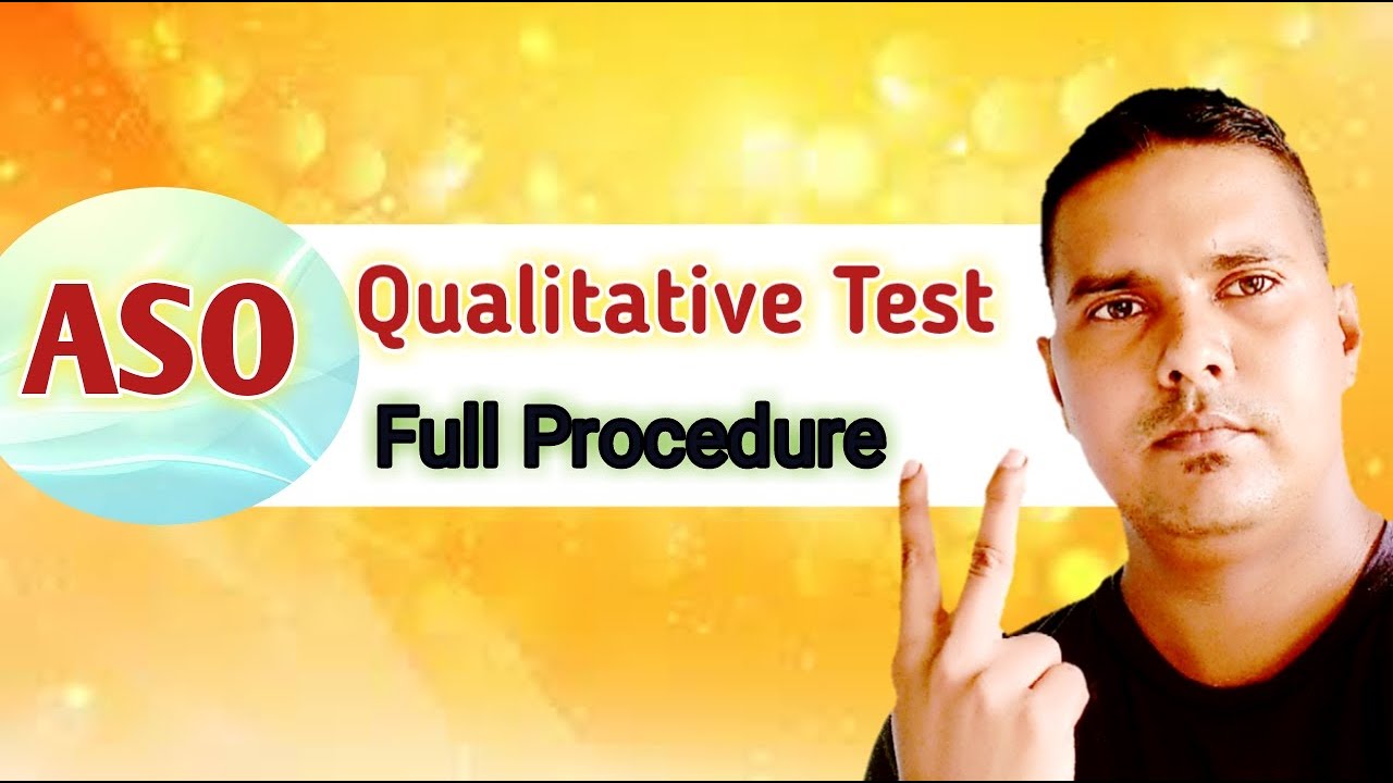 ASO Test | ASO Qualitative Blood Test | ASO Test in Hindi - YouTube