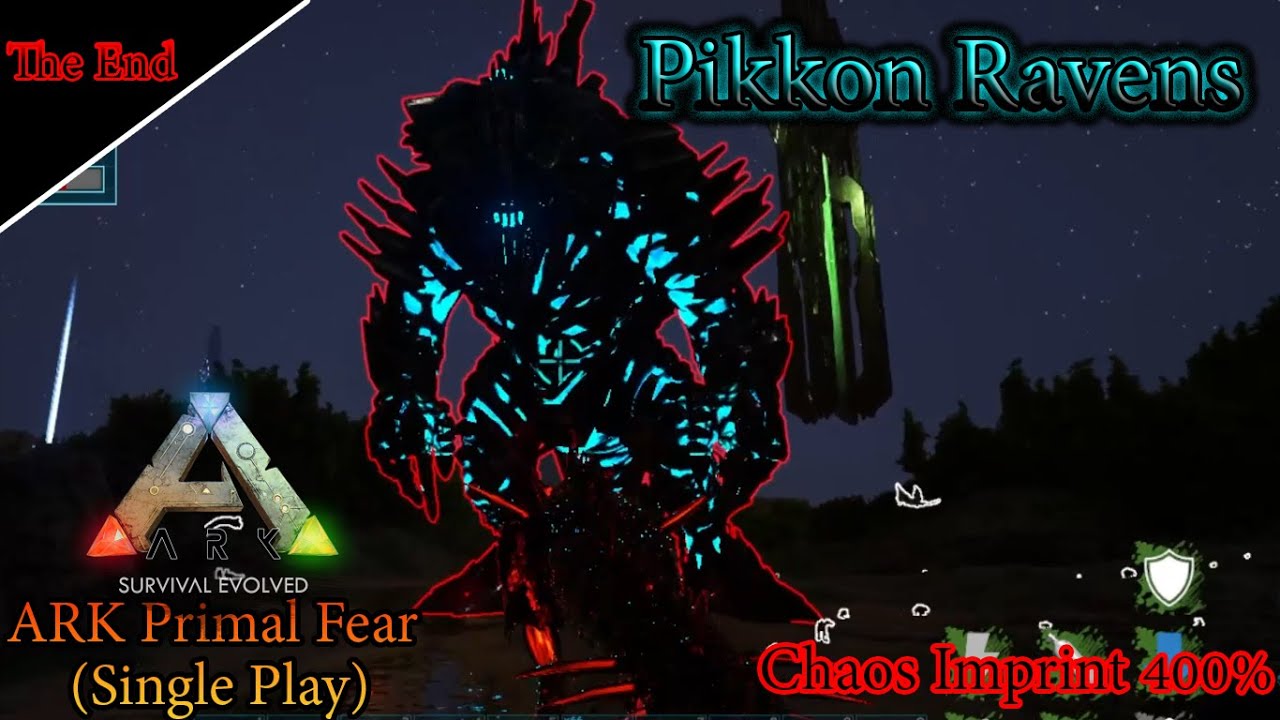 ARK: Survival Evolved EP.10 บอสตัวสุดท้าย Primal Fear Pikkon Raven ...