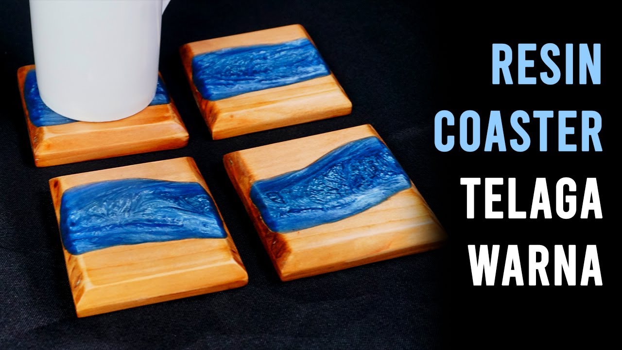 DIY Epoxy Coaster | Super Easy DIY Epoxy Resin Coaster At Home - YouTube