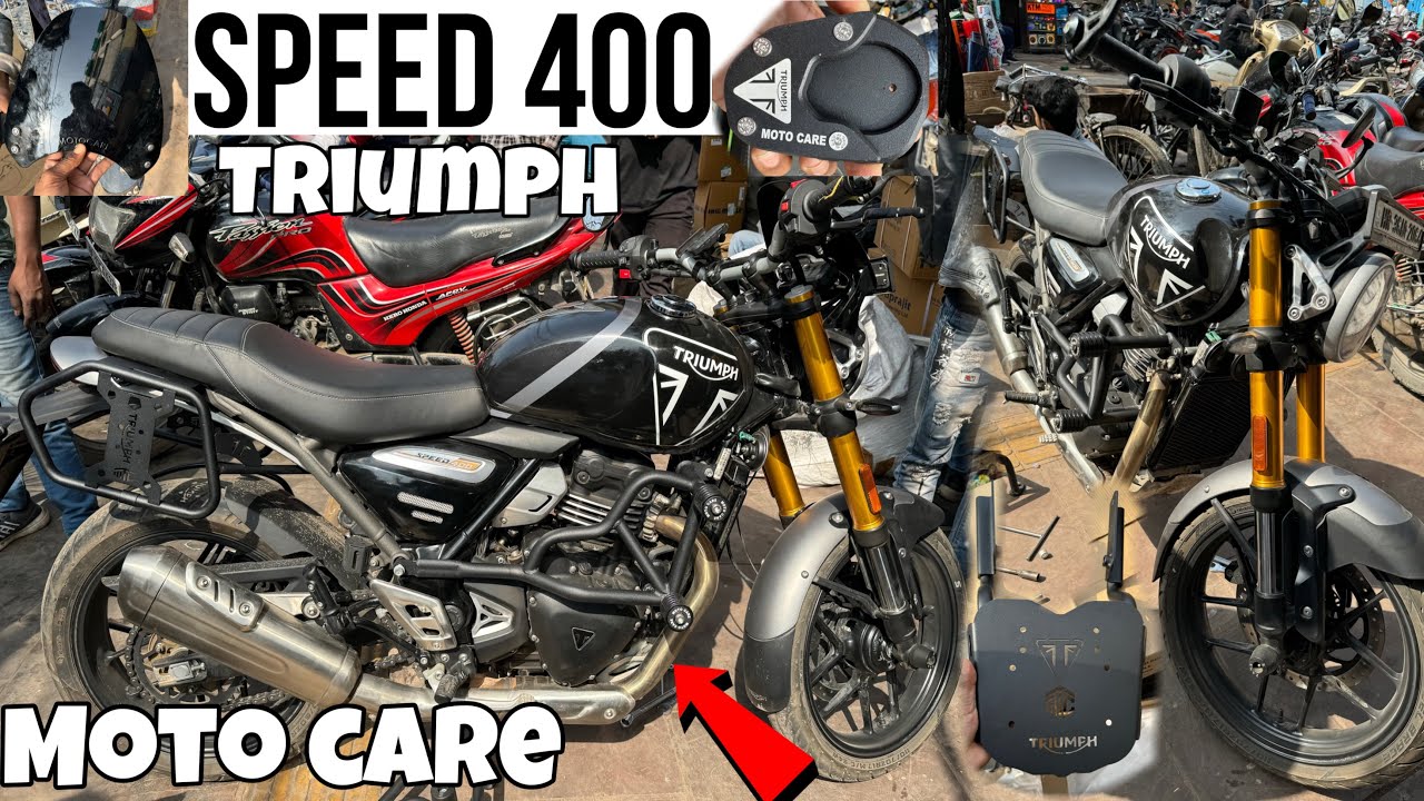 triumph speed 400 modified | Speed 400 modifications - YouTube