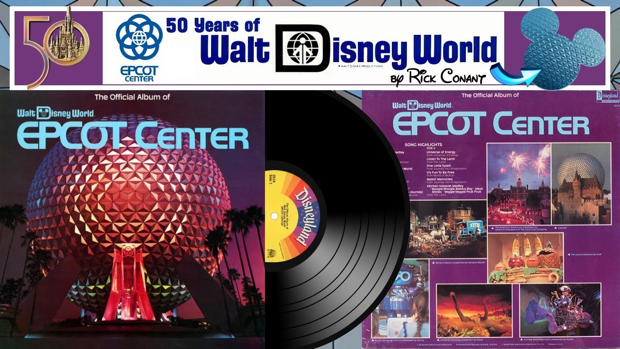 The Official Album of EPCOT CENTER LP - 12 KITCHEN KABARET MEDLEY - YouTube