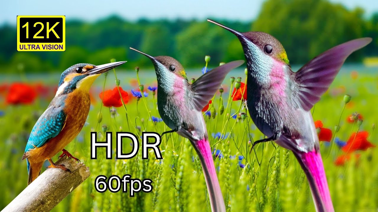 3Hours Amazing beautiful Birds | Beauty of the world | 12k Animals ...