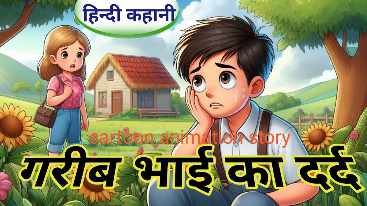 | गरीब भाई का दर्द | Garib Bhai ka dard | cartoon video story in hindi ...