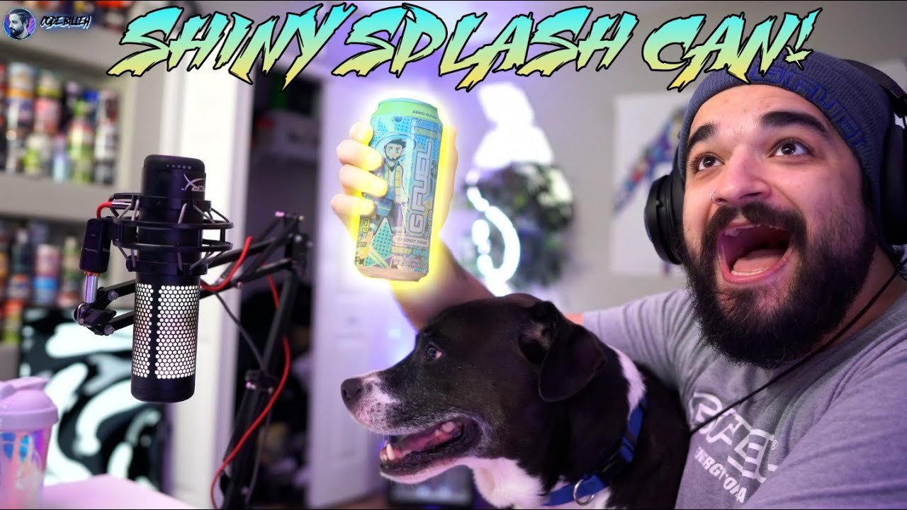 G FUEL - SHINY SPLASH CAN REVIEW! - YouTube