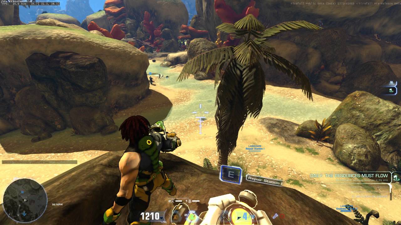 FireFall Engineer Closed Beta Gameplay - YouTube