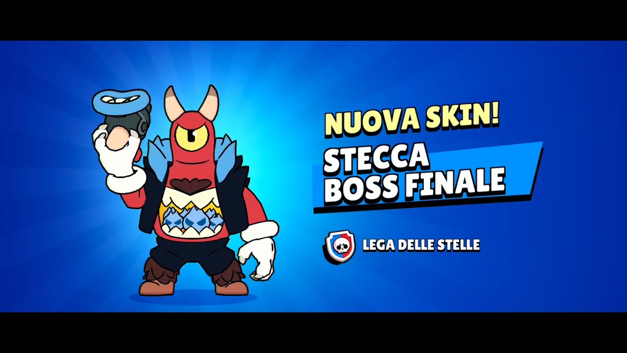 Brawl Stars 2024 - Sblocco la Skin di Stecca Boss Finale 😈 - YouTube