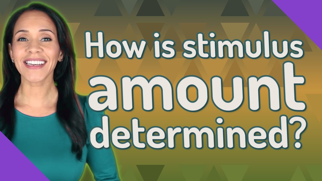 How is stimulus amount determined? - YouTube