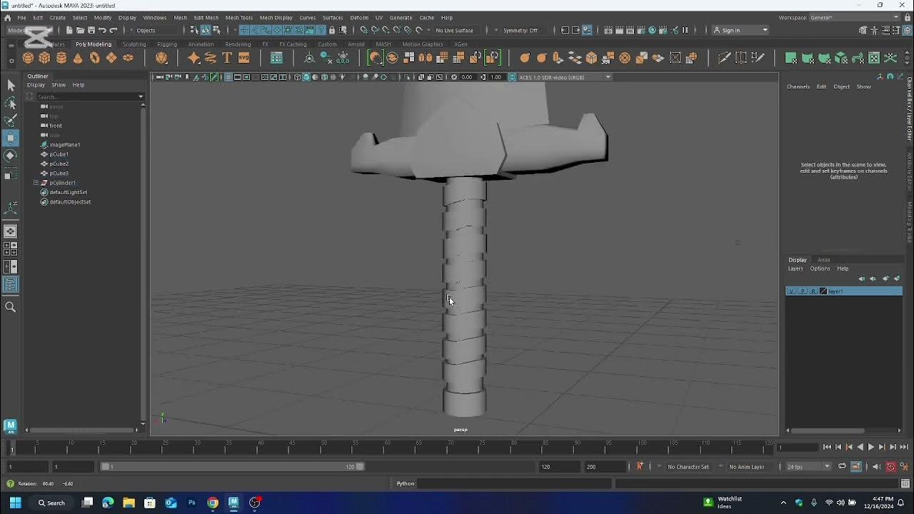 Game Asset Modeling and Sculpting Home work. #3d #modeling #game #zbrush #Maya - YouTube