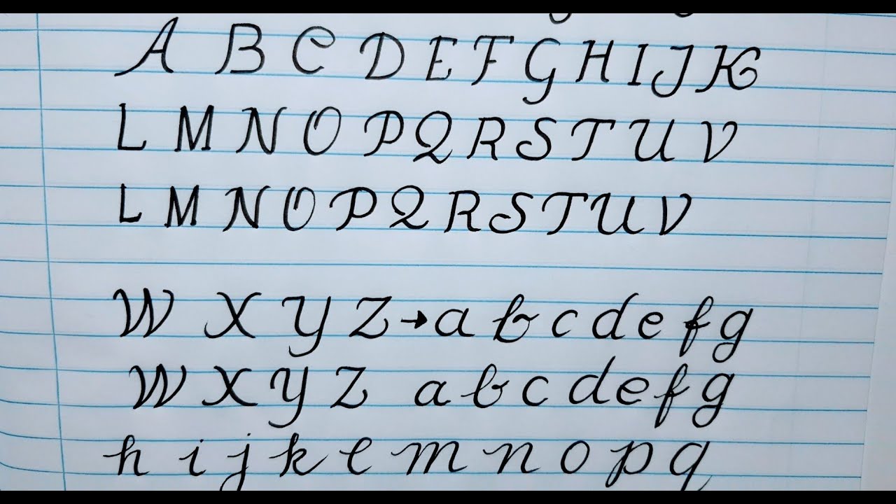 Como escrever bonito de forma simples. Deixe sua letra linda. - YouTube