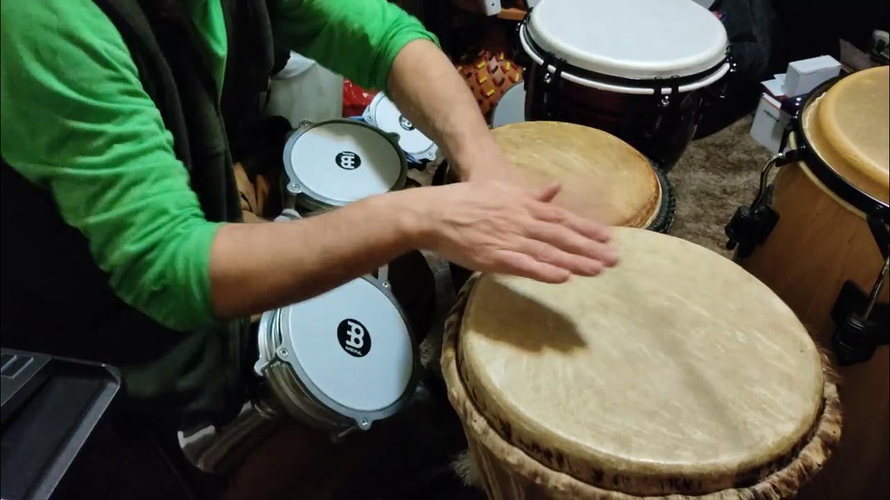 6 Drum Performance: 3 Djembes And 3 Darbukas - YouTube