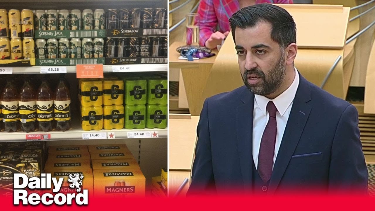 Humza Yousaf ditches alcohol advertising ban as part of business 'reset ...