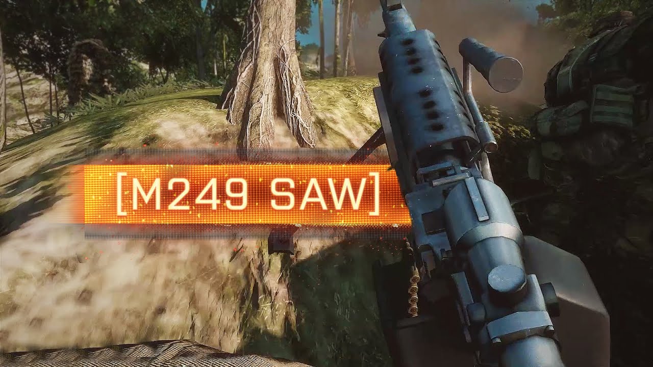 M249 SAW! - Battlefield: Through The Ages - YouTube