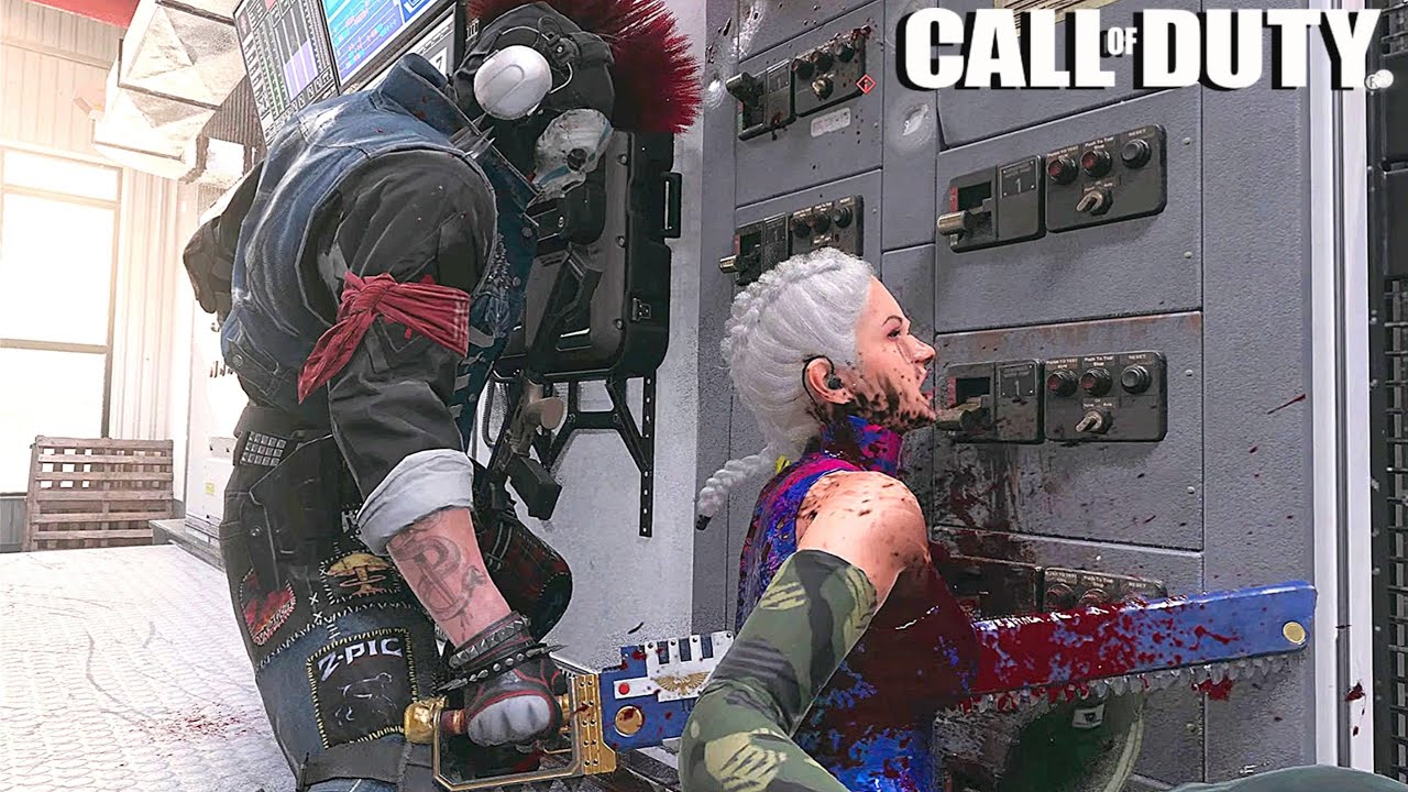 Ghost Punk Skin With Finishers - Call Of Duty Warzone Executions - YouTube