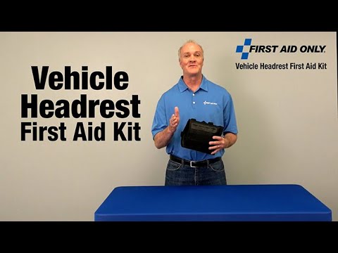 Vehicle Headrest First Aid Kit 91389 Product Launch - YouTube
