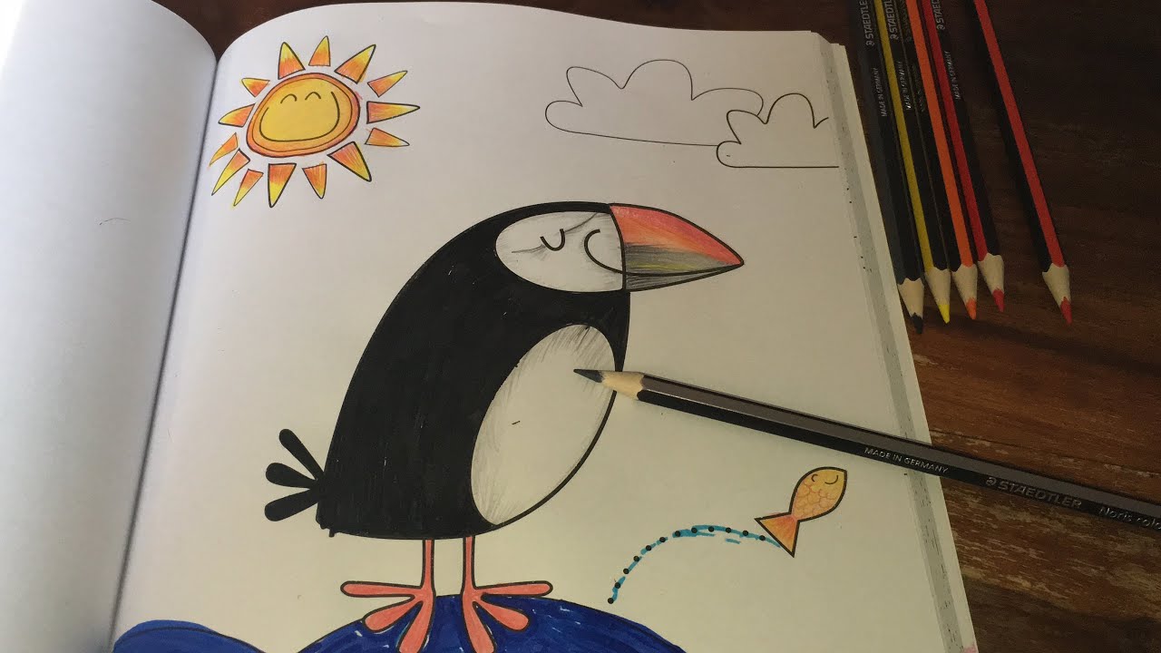 LEARN How to do Colouring Technique Colour Kid's Book Stress Free Fine ...