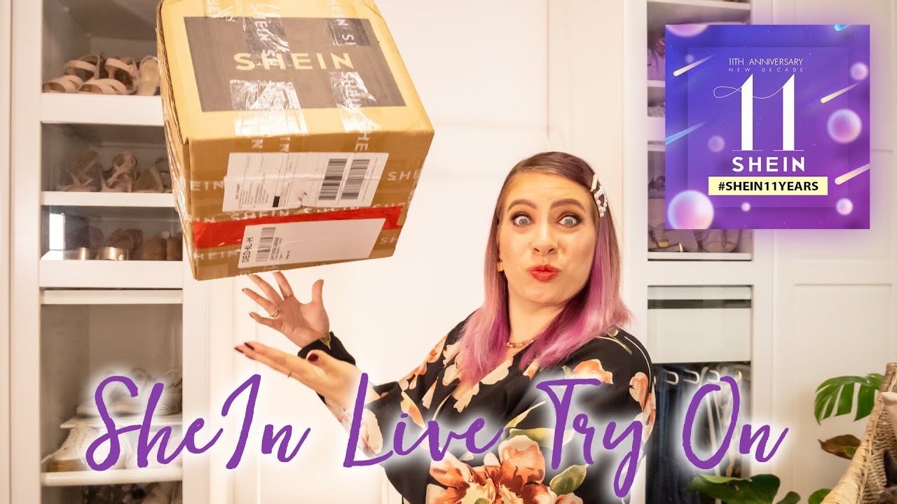 11 Jahre SheIn - Curvy LIVE Try On Haul 👗 | Missesviolet 💜 - YouTube