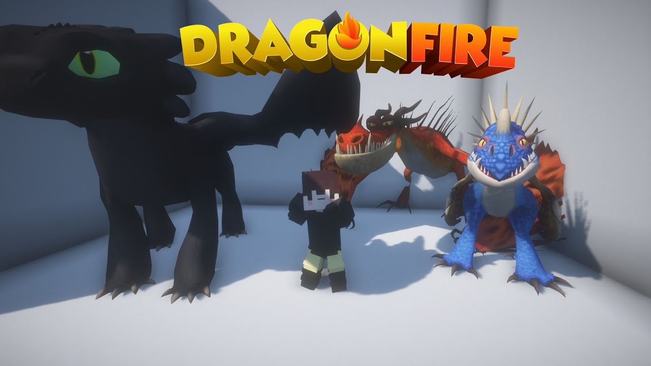 MOD DE COMO TREINAR O SEU DRAGAO DRAGON FIRE !!! - YouTube