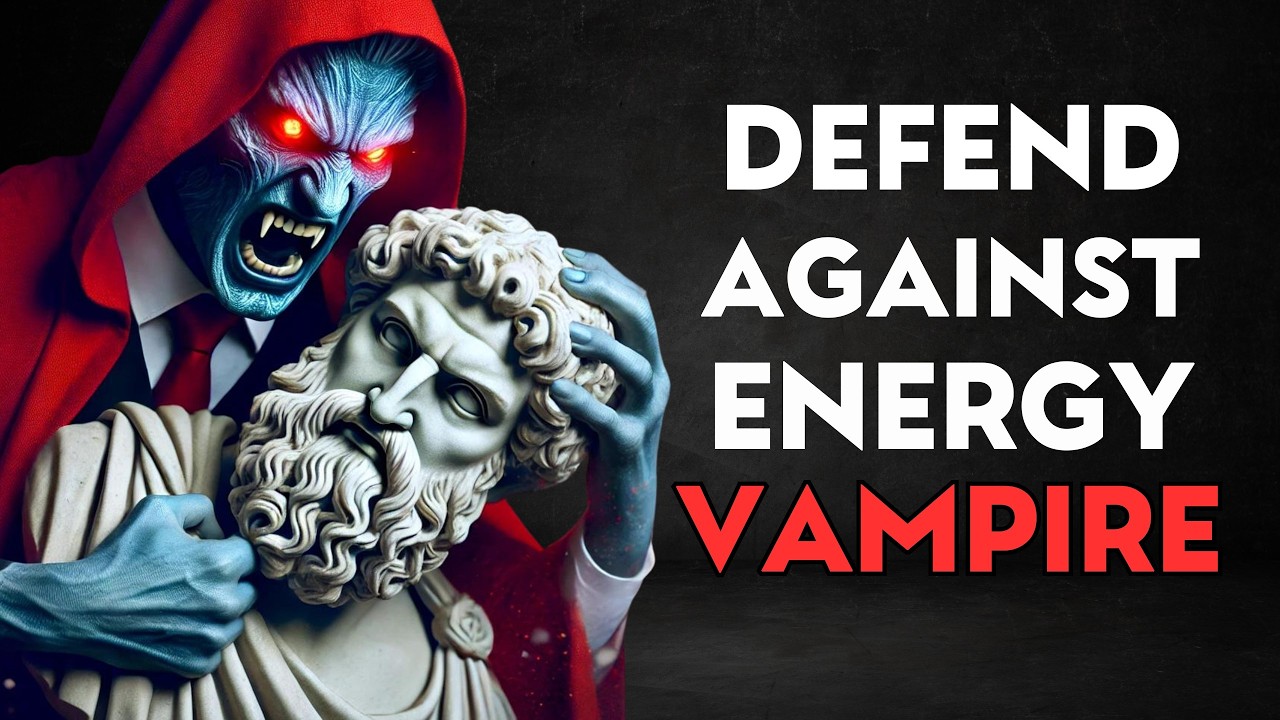 How to Spot Energy Vampires (and Protect Yourself) - True Stoic - YouTube
