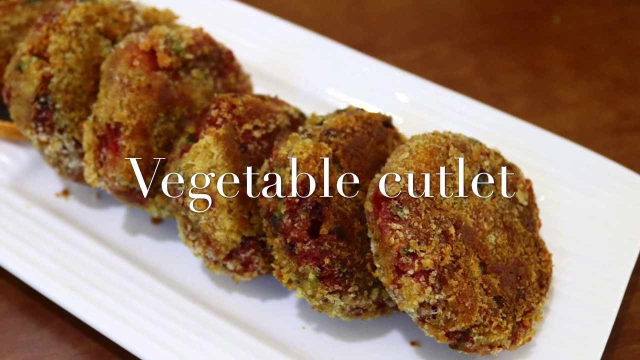 Vegetable cutlet/Veg cutlet/snack recipe/Cutlet recipe - YouTube