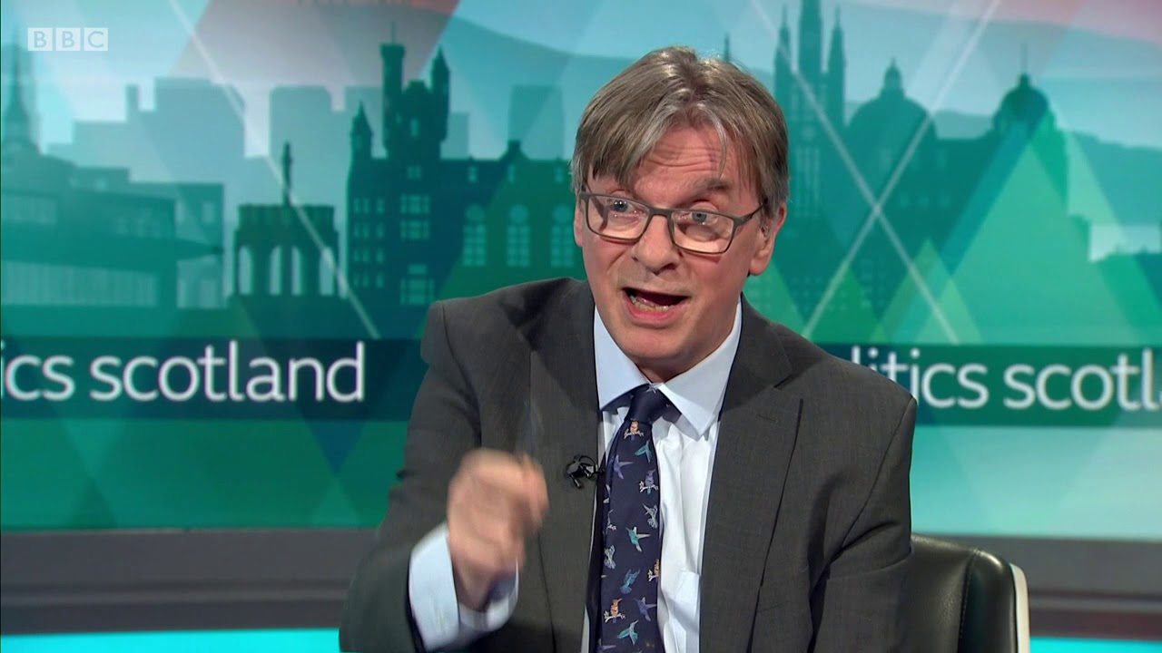 Gordon Brewer misrepresents the point being made ... deliberately - YouTube