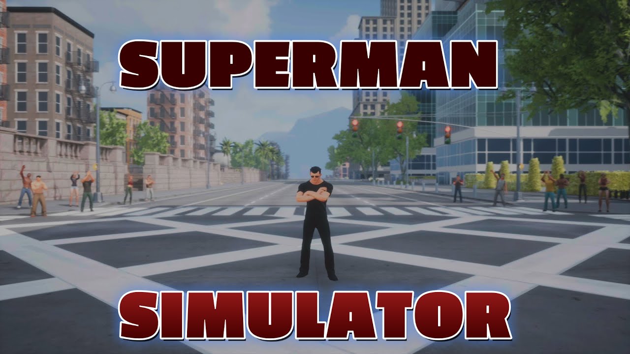 Terrific Superman Simulator || Undefeated Intro Fight - YouTube