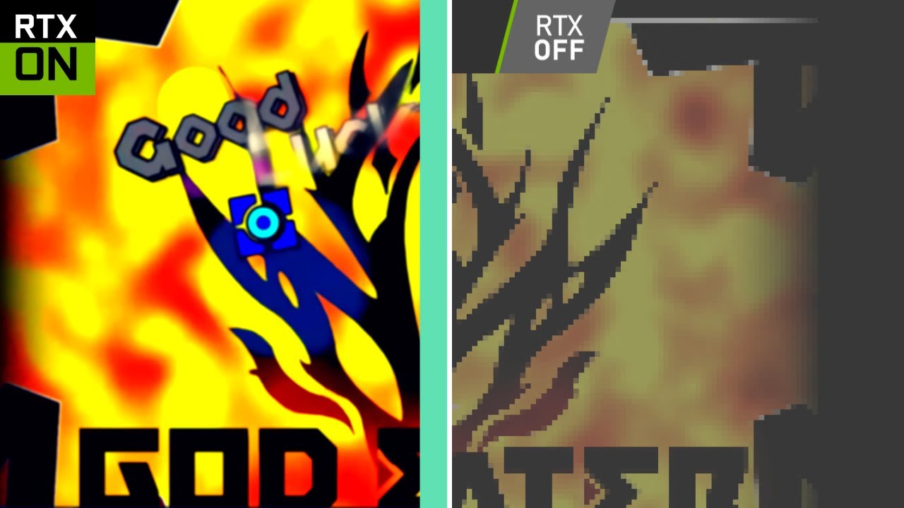 GEOMETRY DASH GOD EATER AI UPSCALED TO 8K 90FPS! RTX ON Lodgerplayz ...