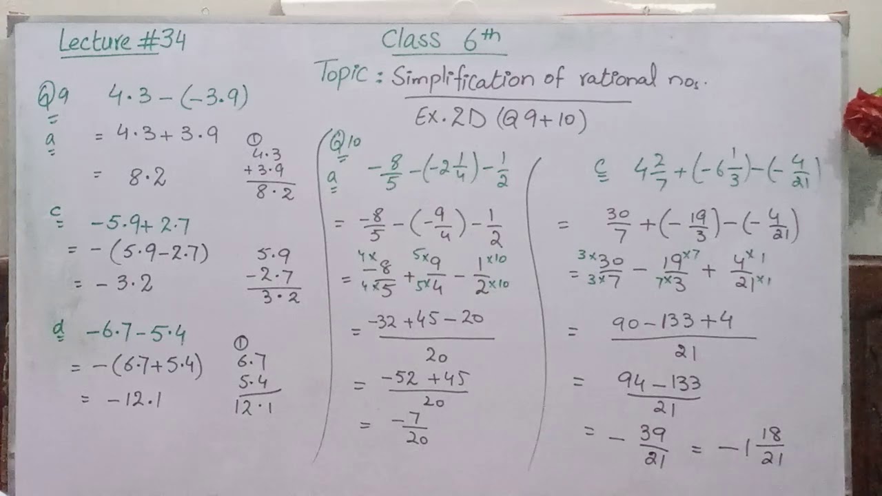 Oxford Mathematics D1, 7th Edition, O Level, Chapter 2, Exercise 2D ...