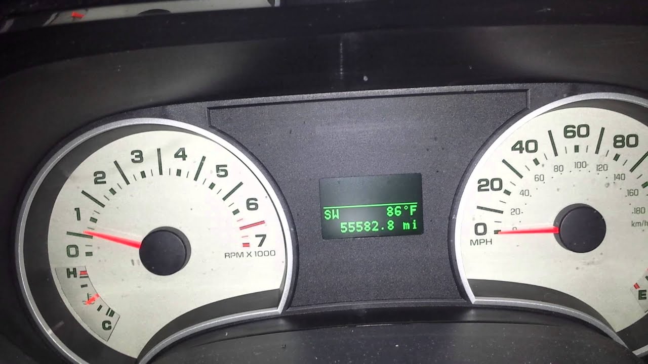2010 Ford Explorer speedometer accelerates - YouTube