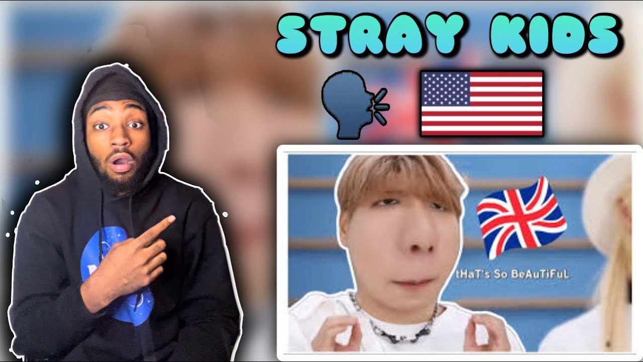 Stray Kids speaking the English language *chaotic* | felixoxo (REACTION ...