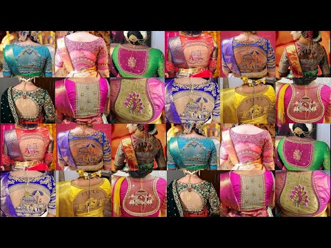 💕Trendy Sheer Back Blouse Designs 2025💕sheer back neck blouse designs for brides💕best sheer blouse💕