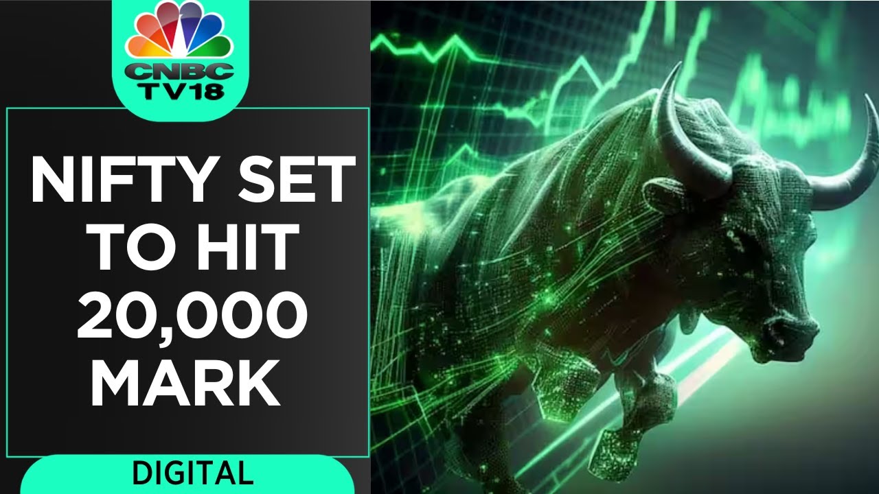 Nifty Set To Hit 20,000 Mark | Sensex Gains 350 Points | Big Nifty ...