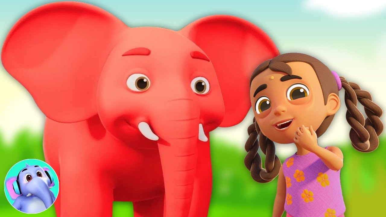 Ek Mota Hathi Rhyme, एक मोटा हाथी, Hindi Nursery Rhymes for Kids ...