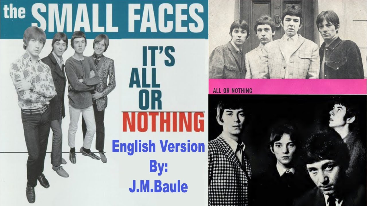 All Or Nothing (The Small Faces) English Version By: J.M.Baule - YouTube