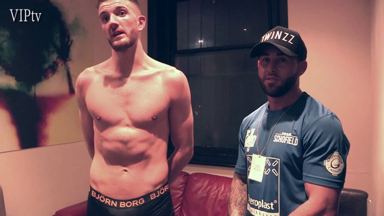 Charlie Schofield post fight from Victoria Warehouse Feb 18th - YouTube