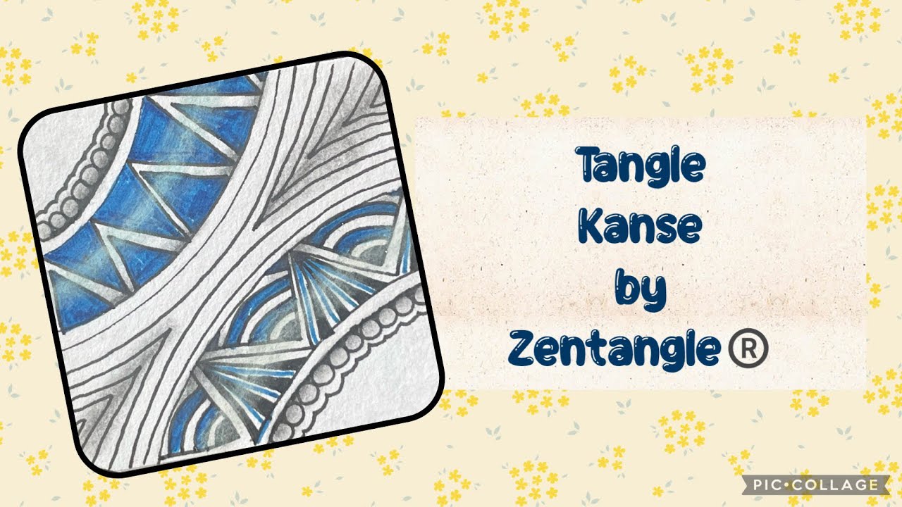 Tangle Knase by Zentangle®️, Patterns, tangles - YouTube