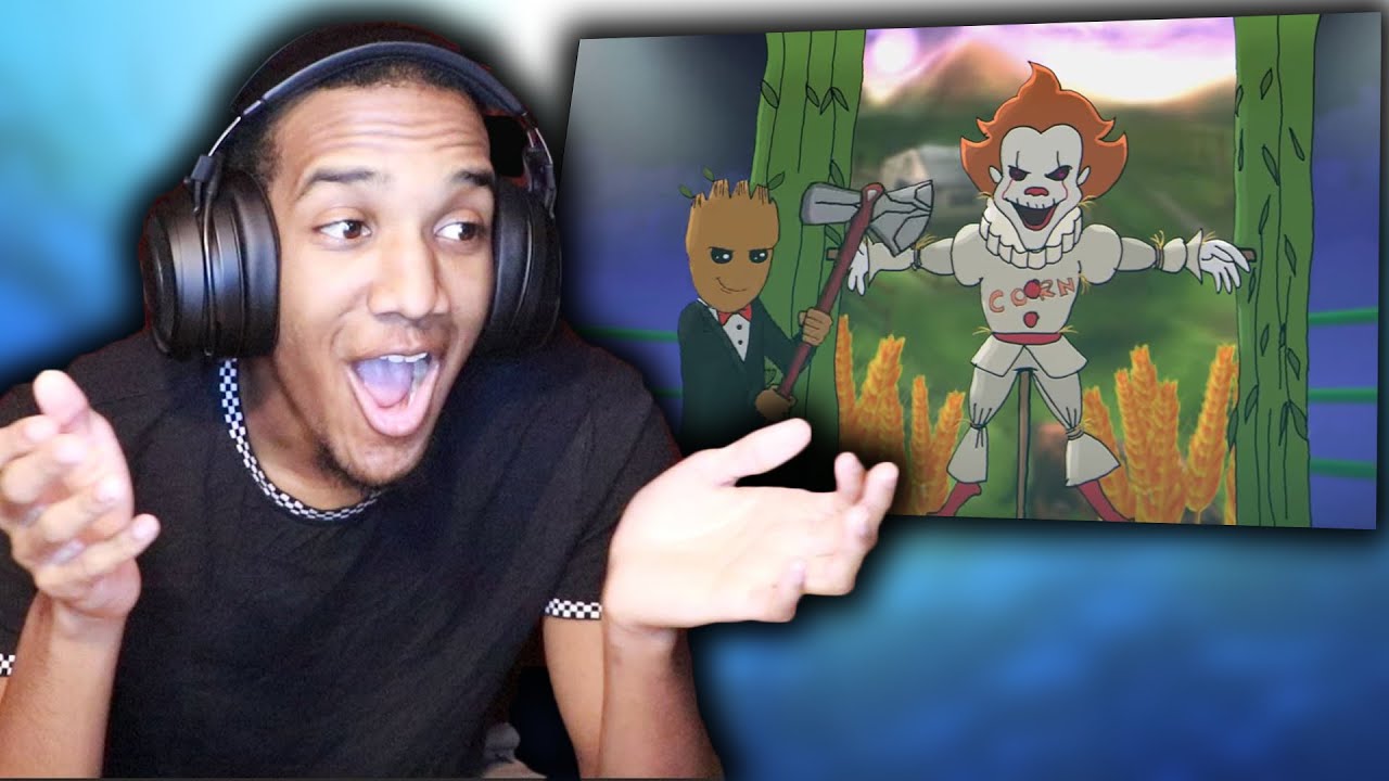 Pennywise vs Groot - Cartoon Beatbox Battle Reaction - YouTube