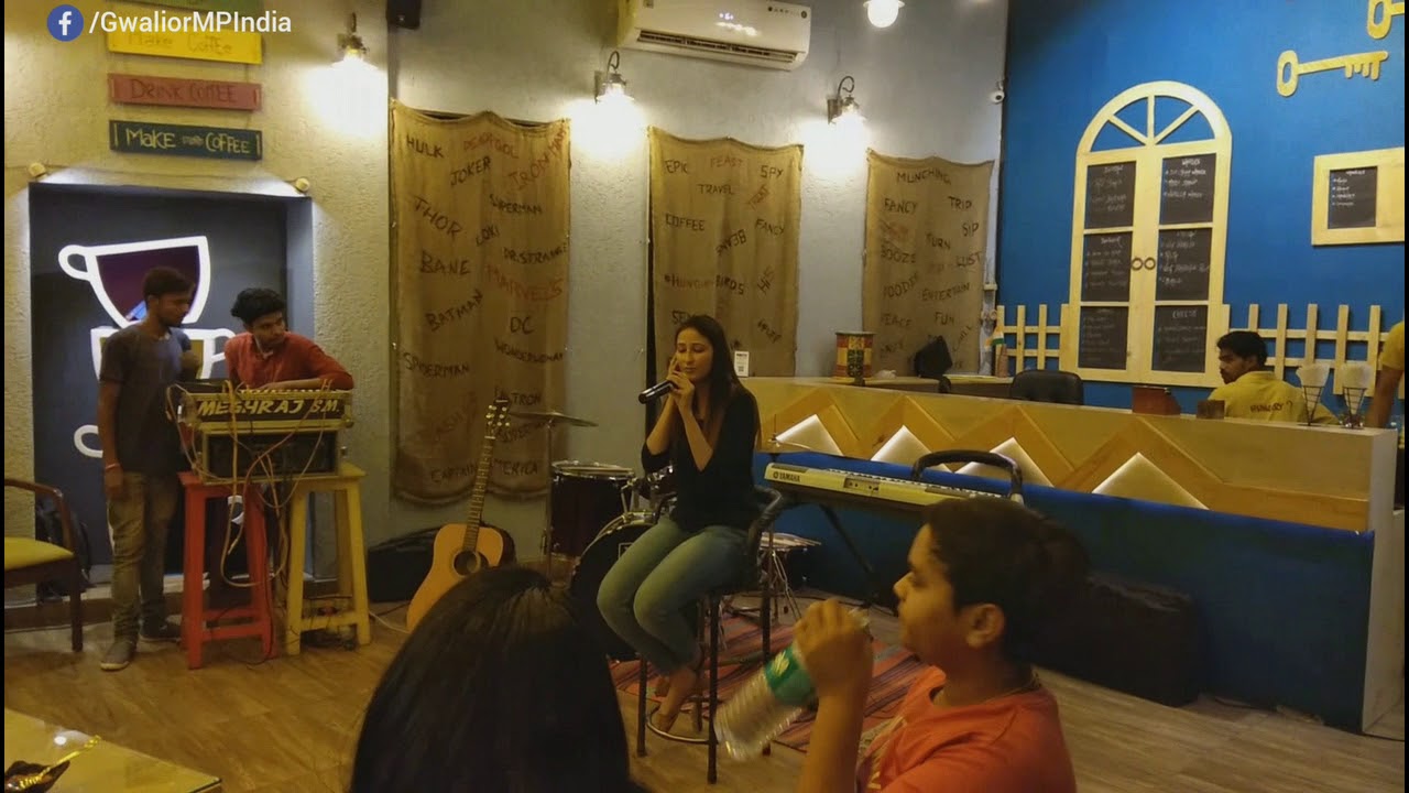 Musical Night @Cafe Hungry Birds Gwalior - YouTube