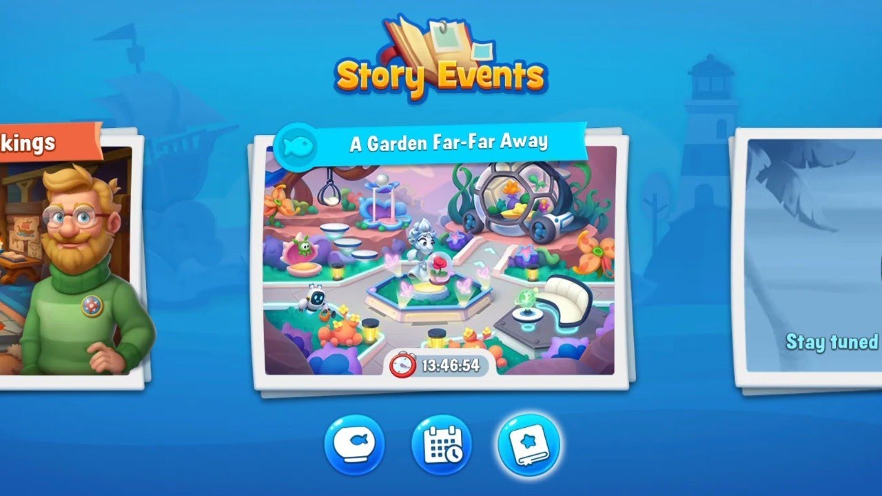 @Fishdom Story Event: A Garden Far-Far Away, Half Finished - YouTube