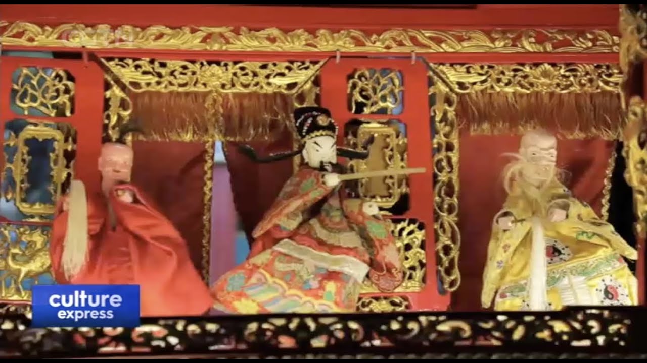 Traveling Van Performs Potehi Puppet Show to Preserve the Art - YouTube