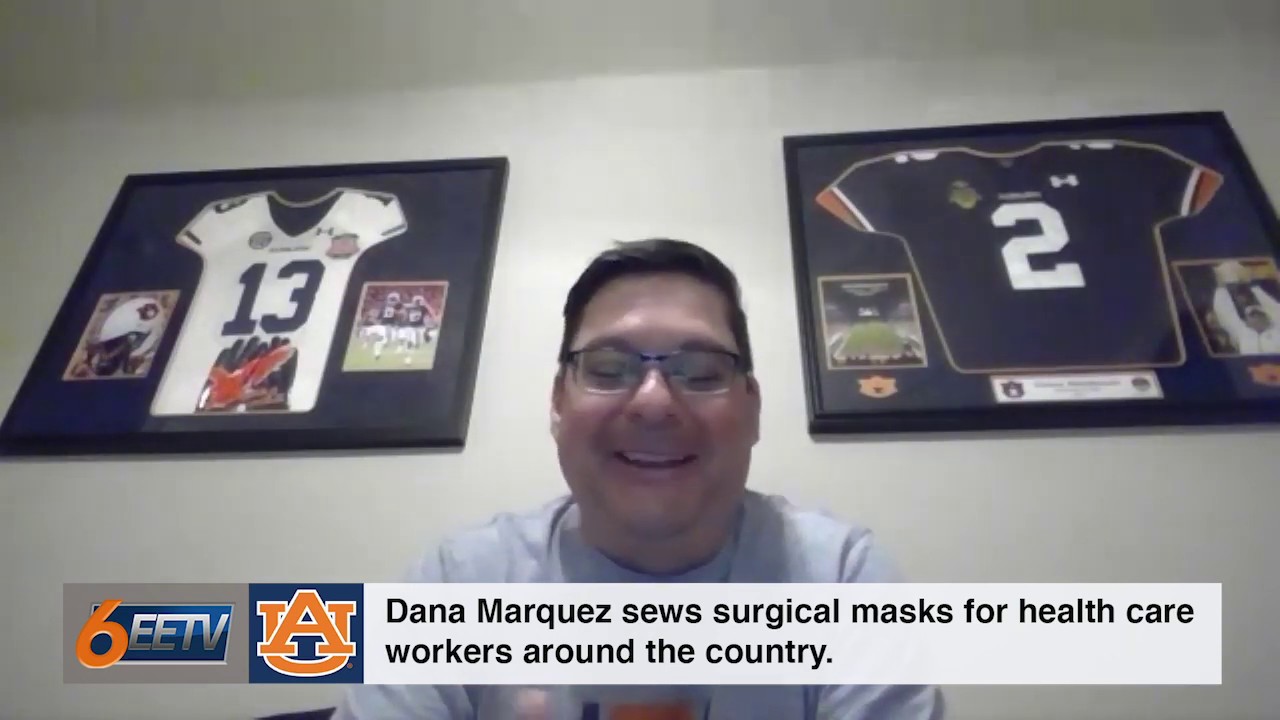 Dana Marquez sews Surgical Masks for Health Care Workers Around the ...