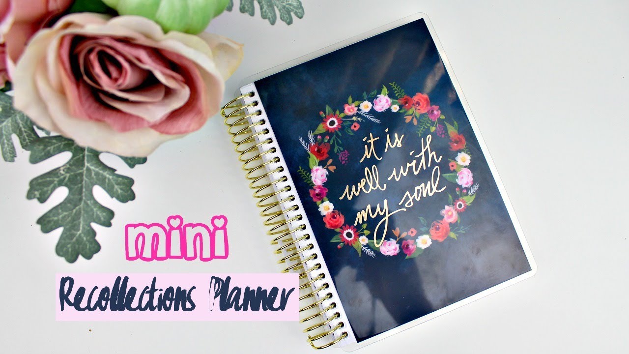 New Mini Recollections Planner| First impressions - YouTube