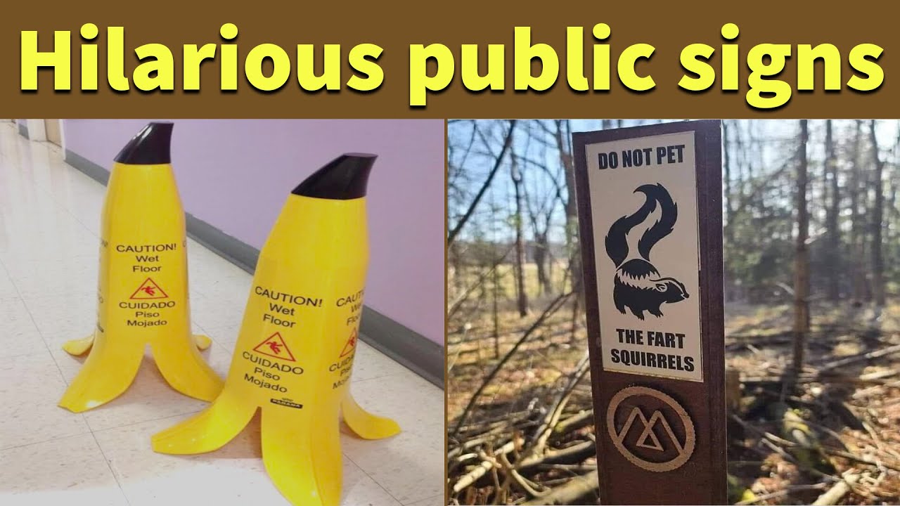 Lost in Translation: The Funniest Signs That Make ZERO Sense!||Funny ...