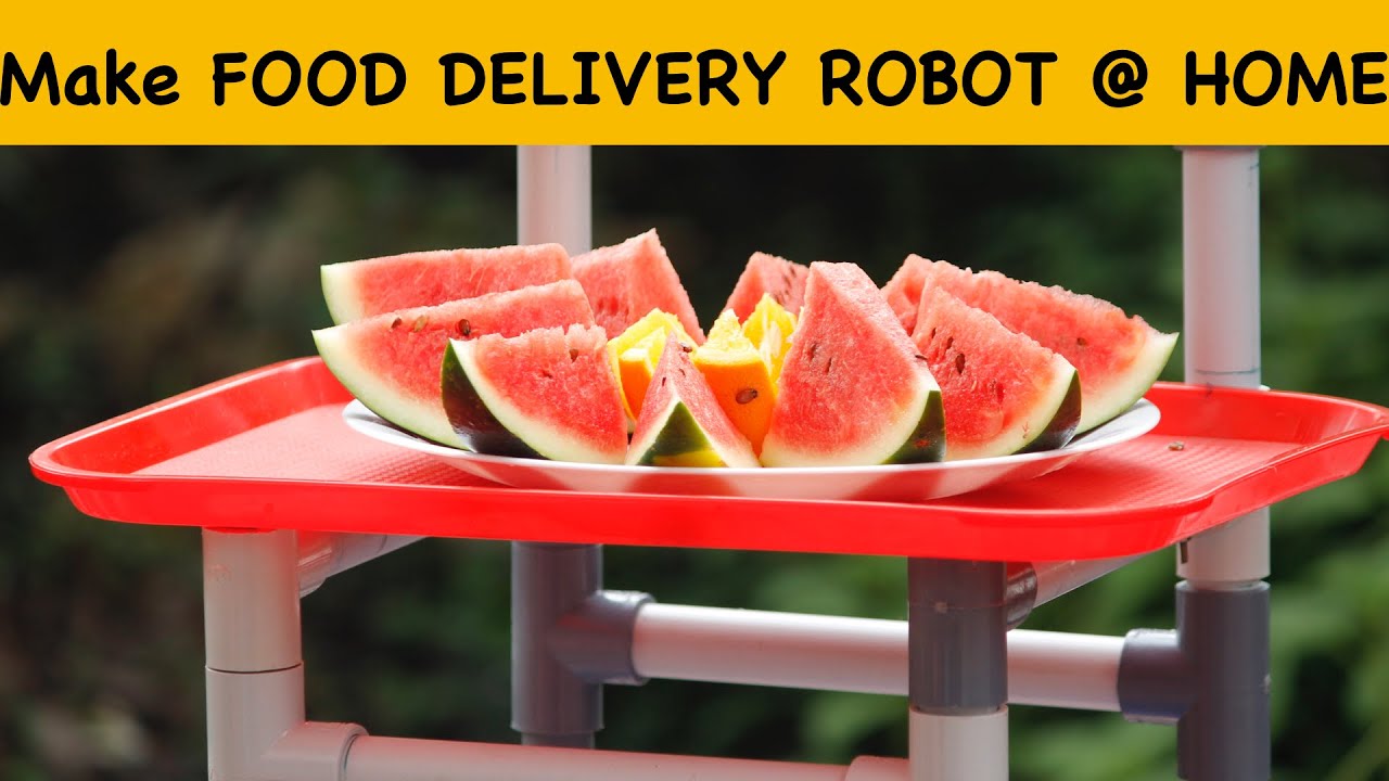 # DIY Food Delivery Robot for quarantine...... - YouTube